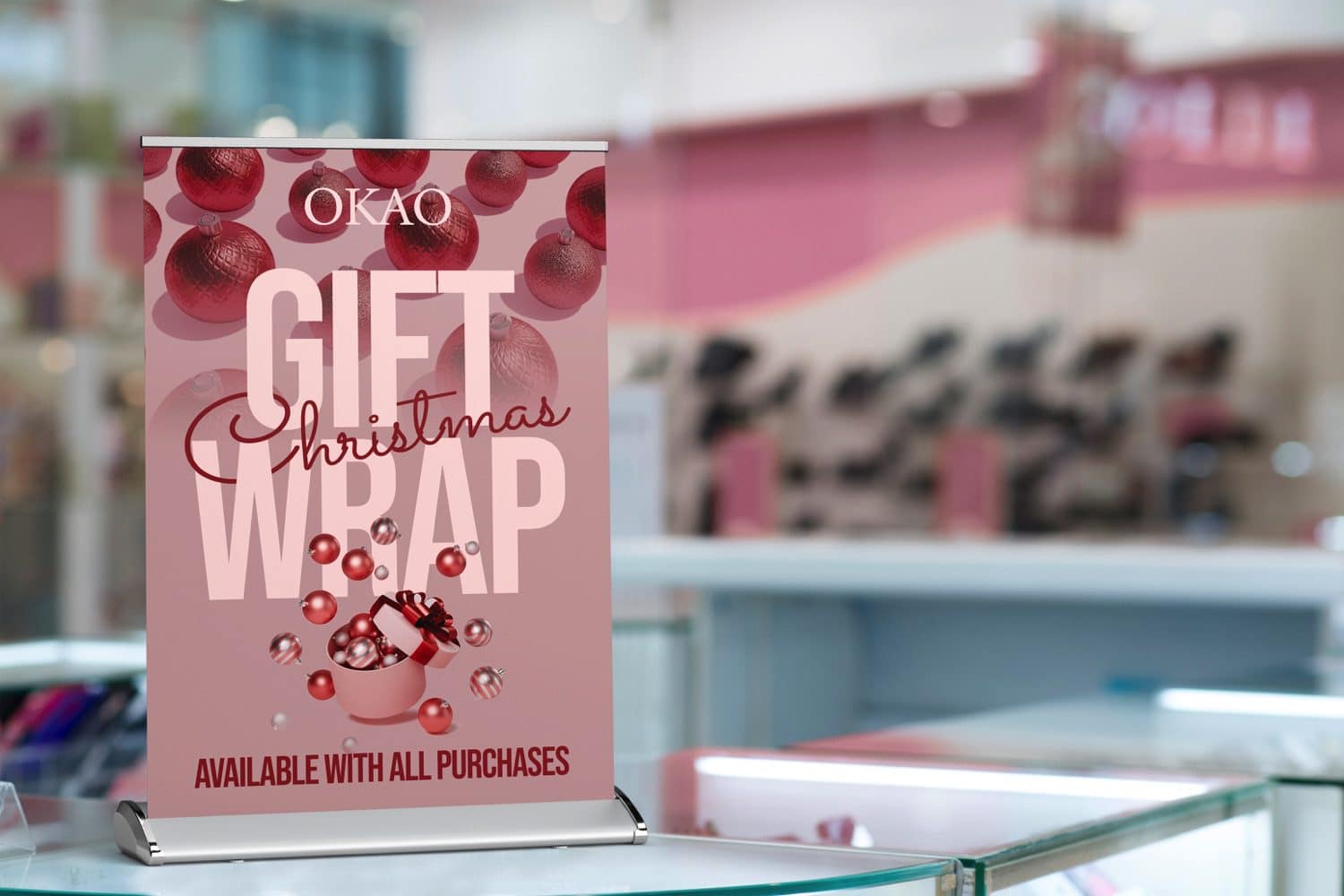 Desktop Banner Stands - Mini Desktop Banners - A4 - A3 - UK